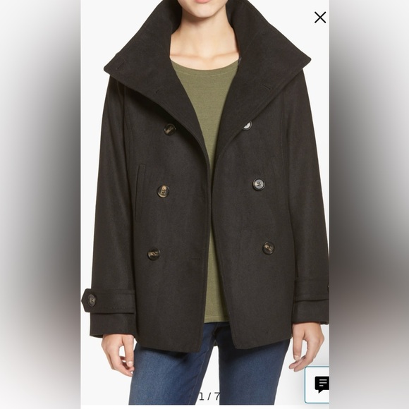 Thread & Supply | Jackets & Coats | Thread Supply Double Breasted Black ...